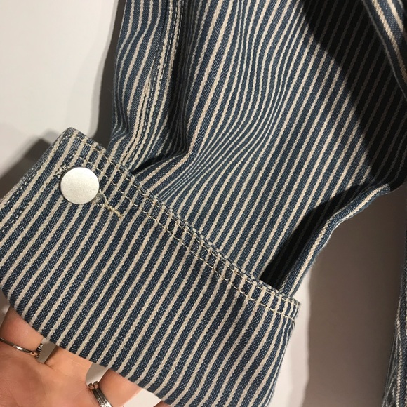 Mod Ref | Jackets & Coats | Mod Ref Striped Jacket | Poshmark